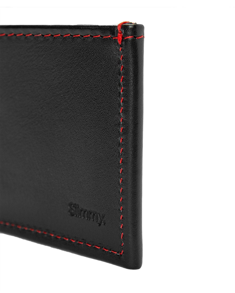 Slimmy OG 3-Pocket (76mm) Slim Minimalist Wallet - BRED - RFID EDC