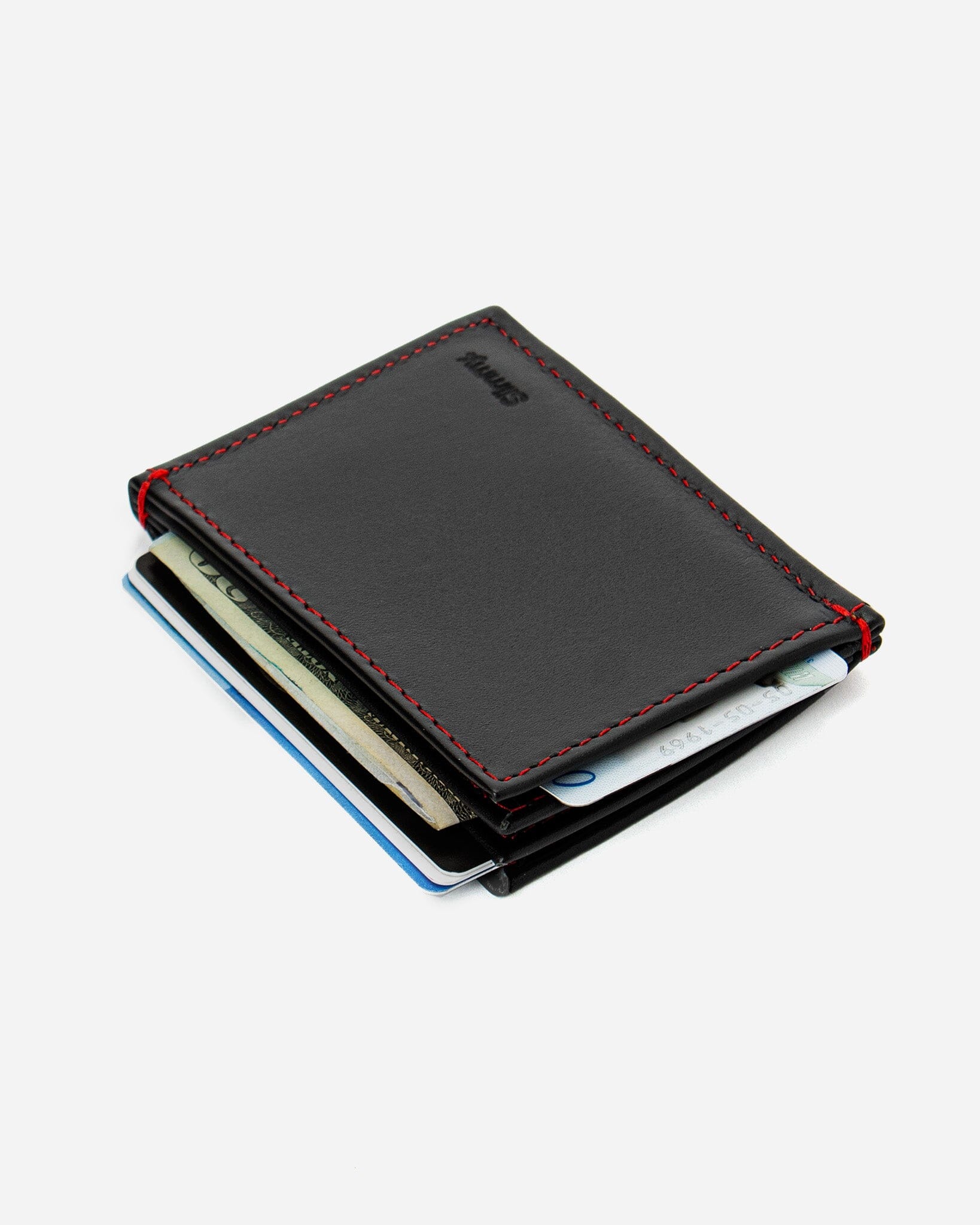Slimmy OG 3-Pocket (76mm) Slim Minimalist Wallet - BRED - RFID EDC