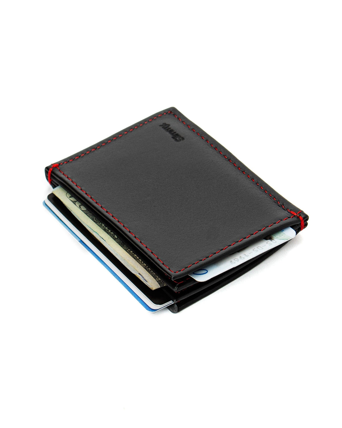 Slimmy OG 3-Pocket (76mm) Slim Minimalist Wallet - BRED - RFID EDC