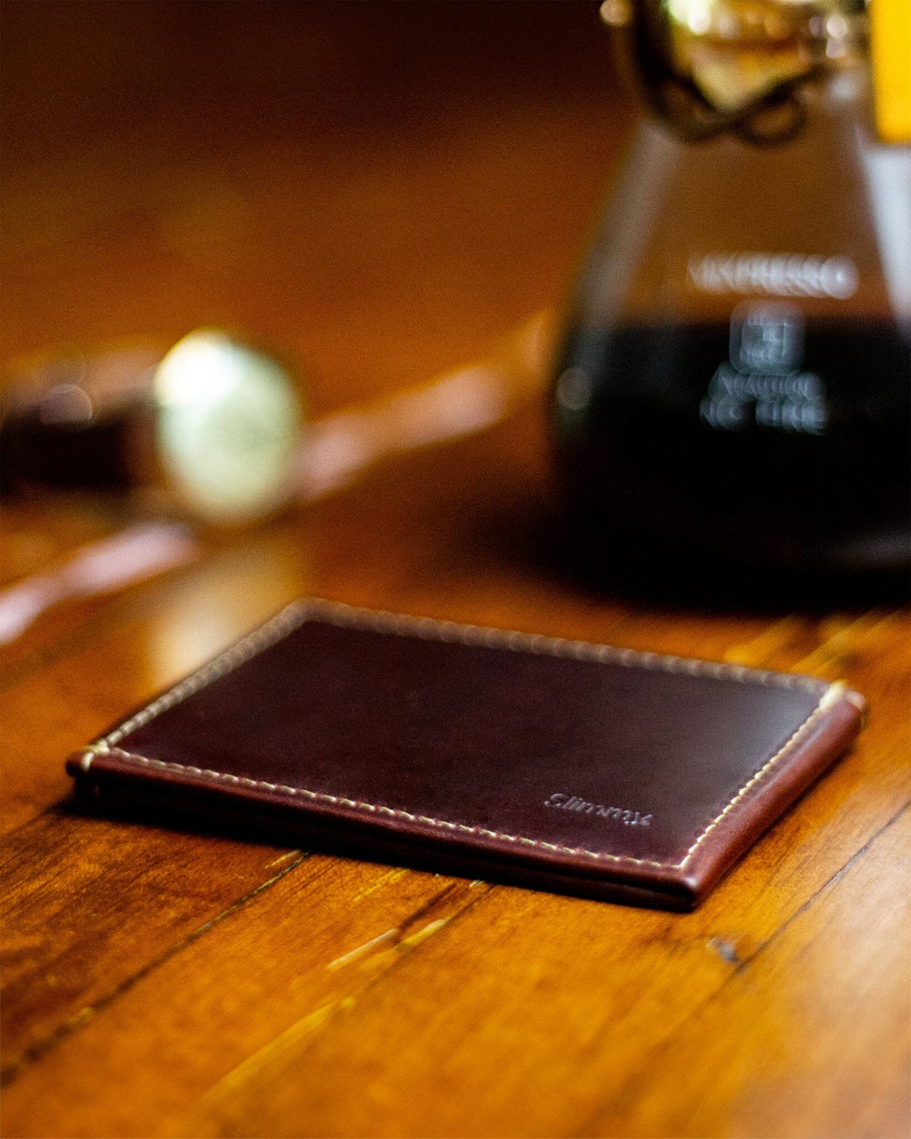 Slimmy OG 3-Pocket (76mm) Slim Minimalist Wallet - Oil Tan - RFID EDC