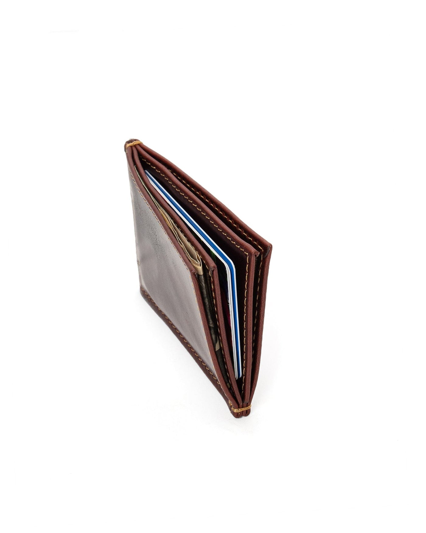 Slimmy OG 3-Pocket (76mm) Slim Minimalist Wallet - Oil Tan - RFID EDC