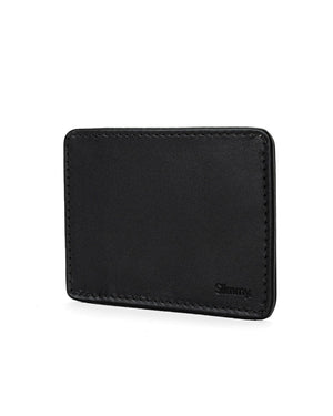 Slimmy R1S2 1-Pocket (83mm) Slim International Leather Wallet - Black ...