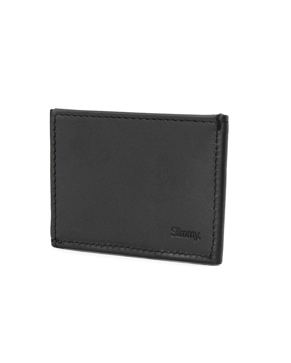 Slimmy OG V 3-Pocket (76mm) Slim Minimalist ID Wallet- Black - RFID EDC