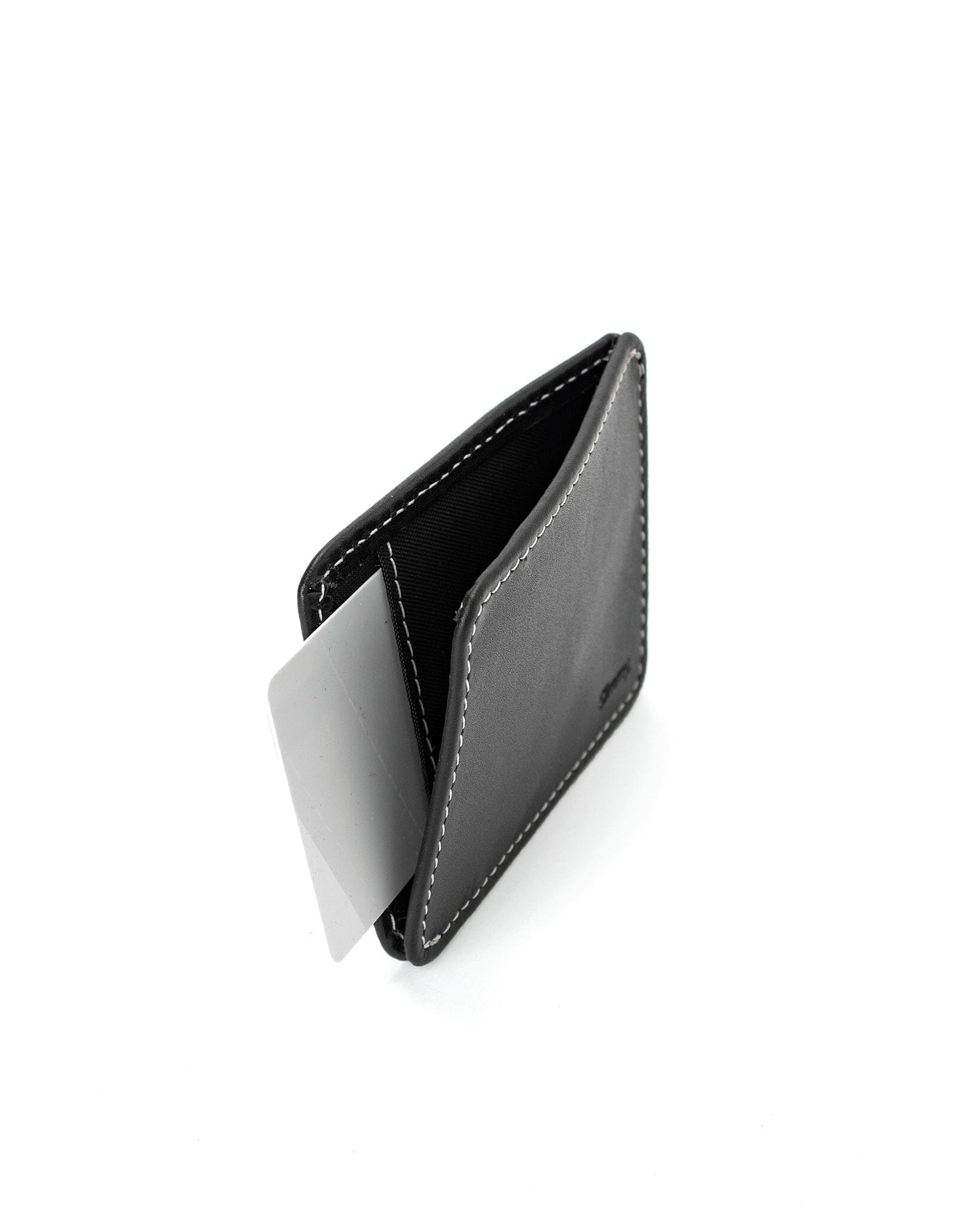Slimmy R1SO 1-Pocket (78mm) Slim Minimalist Wallet - Black - RFID EDC