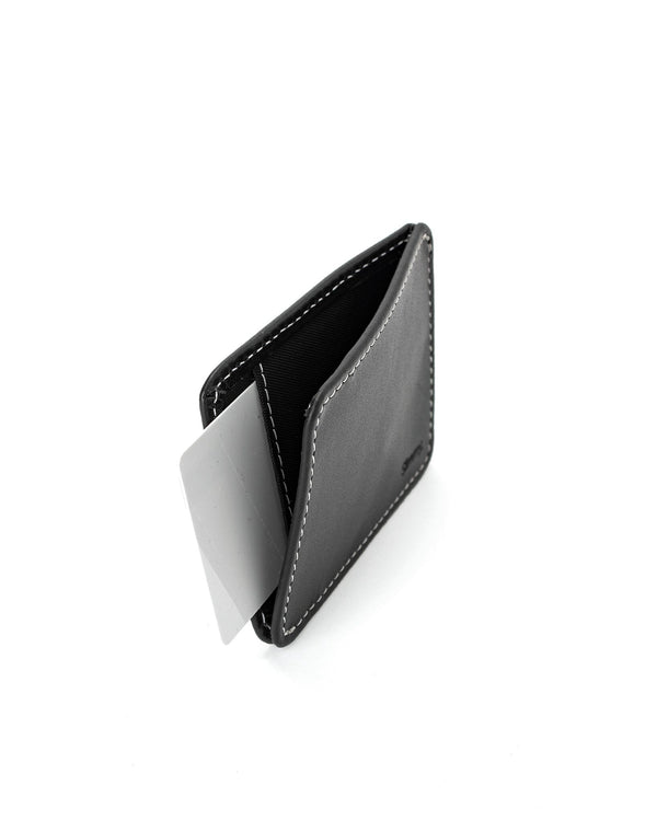 Slimmy R1SO 1-Pocket (78mm) Slim Minimalist Wallet - Black - RFID EDC