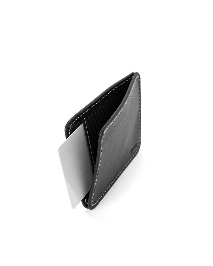 Slimmy R1SO 1-Pocket (78mm) Slim Minimalist Wallet - Black - RFID EDC
